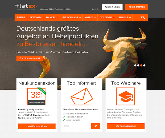 flatex Erfahrungen & Test: Wie gut ist der Broker? 🥇 (Update 10/2020)