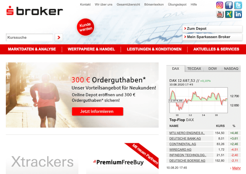 S Broker Depot 🥇 Test & Erfahrungen (Update 09/2020)